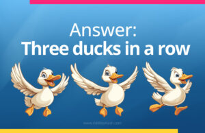 There are two ducks in front of a duck - Puzzle - Riddlesmash