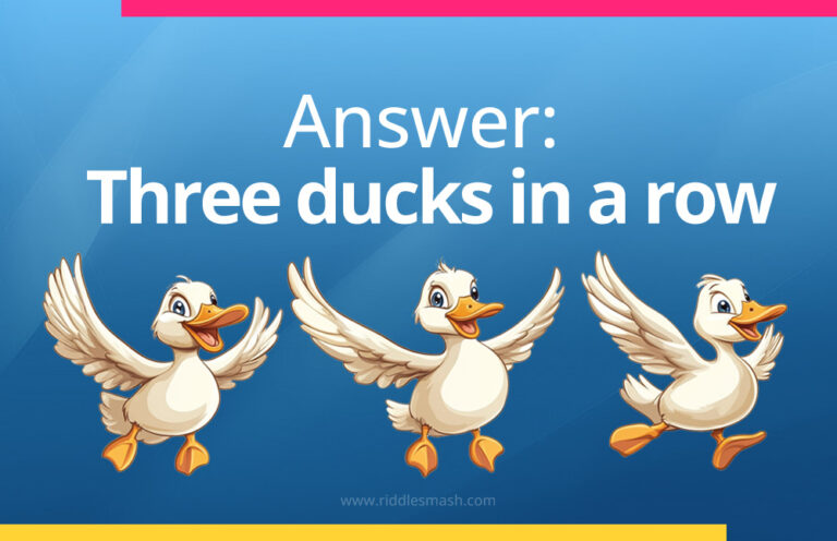 There are two ducks in front of a duck - Puzzle - Riddlesmash