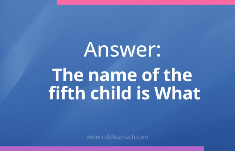 Penny has five children - Riddle - Riddlesmash.com