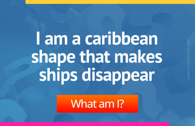 A caribbean shape that makes ships disappear - Riddle - Riddlesmash.com