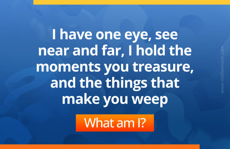 I have an eye but cannot see, I am fast but I have no limbs – Riddle ...