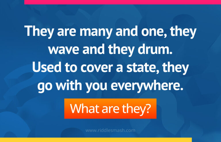 They are many and one, they wave and they drum - Riddle - Riddlesmash