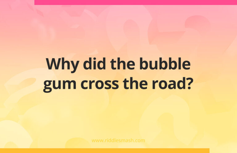 Why couldn't the toilet paper cross the road? - Riddlesmash.com