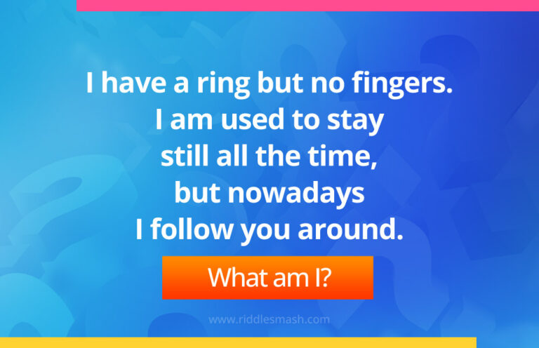 What has a ring but no finger? - Riddlesmash.com